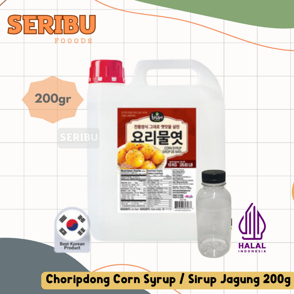 Jual Choripdong Corn Syrup / Sirup Gula Jagung Korea / Mulyot 200g ...