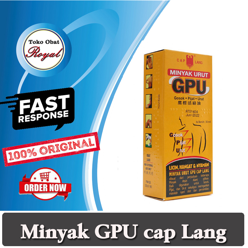 Jual Minyak Gosok GPU Cap Lang | Shopee Indonesia