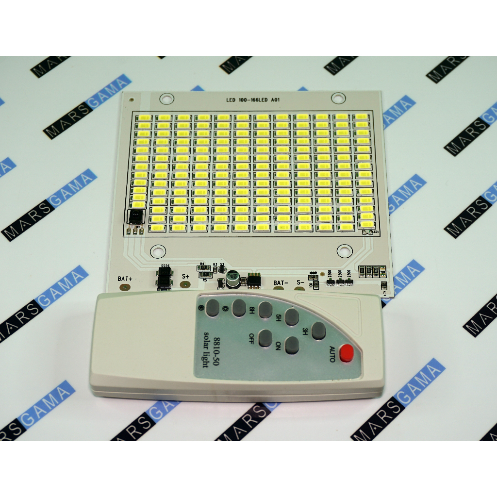Jual PCB led SMD remote 3.7v - 4.2v 18650 DIY lampu panel surya ...
