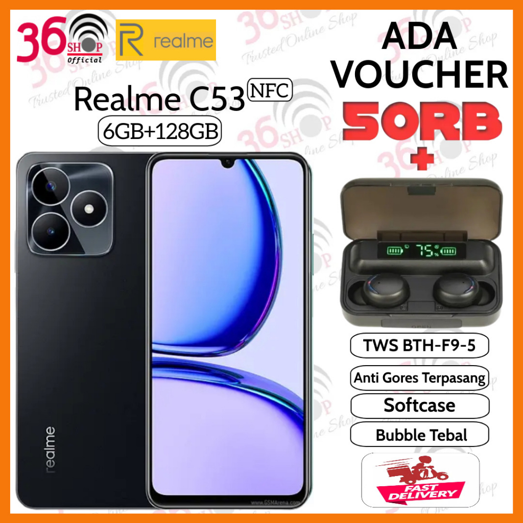 Jual Realme C53 NFC 6GB+128GB Garansi Resmi 1 Tahun | Shopee Indonesia