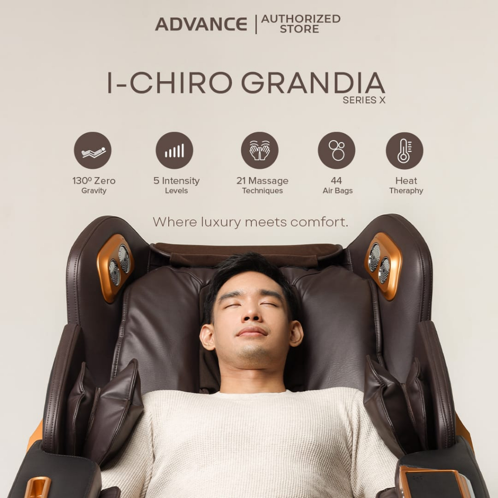 Jual Advance - Ichiro Grandia X Kursi Pijat Elektrik Otomatis Shiatsu ...