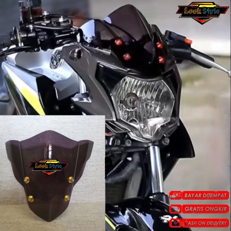 Jual VISOR YAMAHA VIXION NVA 2016 2017 MODEL TRANSFORMERS PLUS BAUT ...