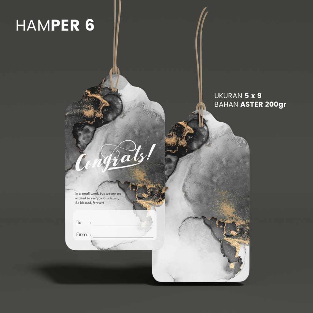 Jual HANG TAG UCAPAN TERIMAKASIH | HANGTAG HAMPERS | UCAPAN TERIMAKASIH ...