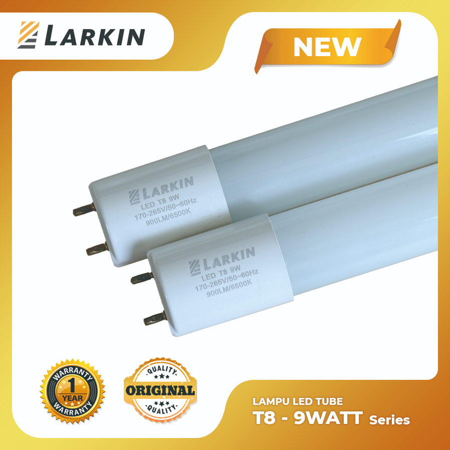 Jual Lampu LED TUBE T8 9 Watt 6500K LARKIN | Shopee Indonesia