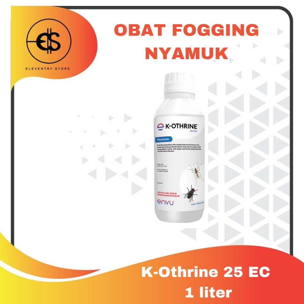 Jual K-Othrine 25 EC 1 Liter (Obat Fogging Nyamuk dan Kecoa) | Shopee ...
