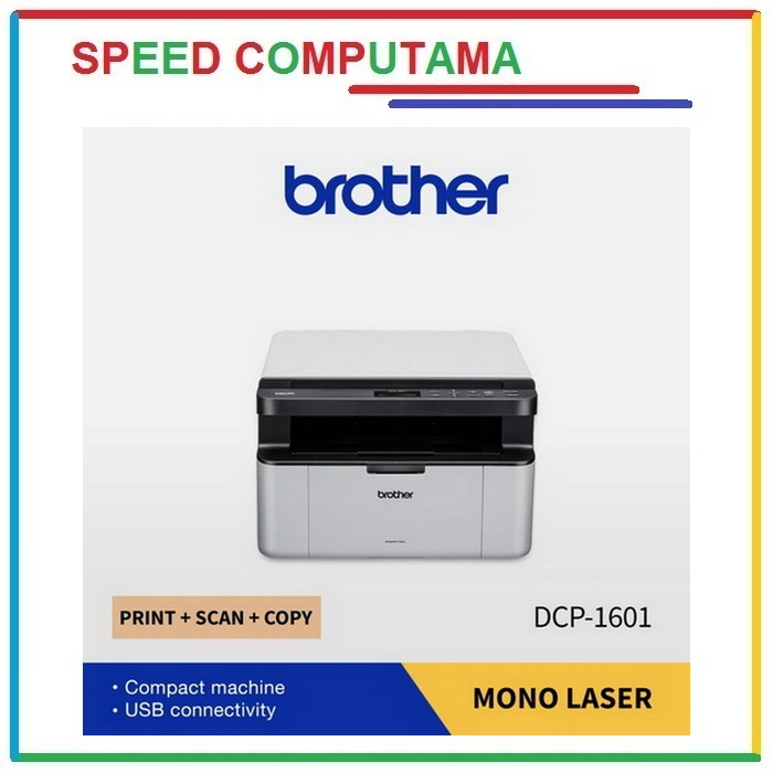 Jual Brother DCP-1601 Printer Mono Laser Scan Copy Mesin Kopi | Shopee ...
