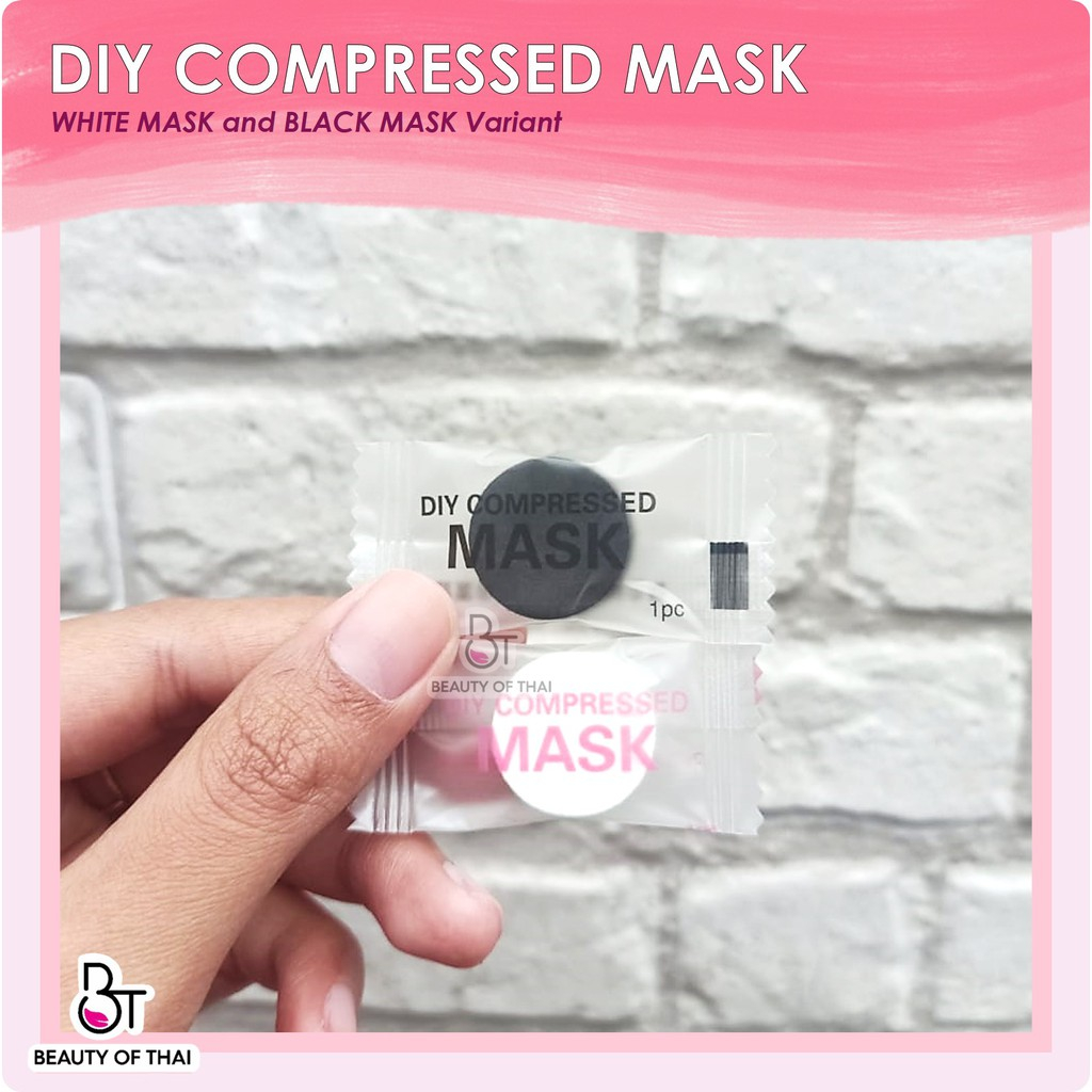 Jual DIY COMPRESSED MASK | DIY FACIAL MASK | MASKER PERMEN - MASKER ...