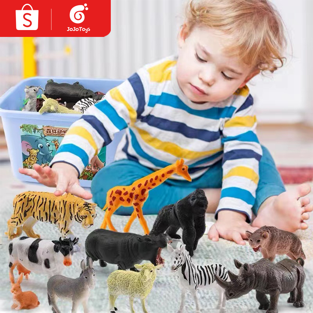 Jual Jojotoy Mainan hewan kecil binatang animal figure wild animal ...