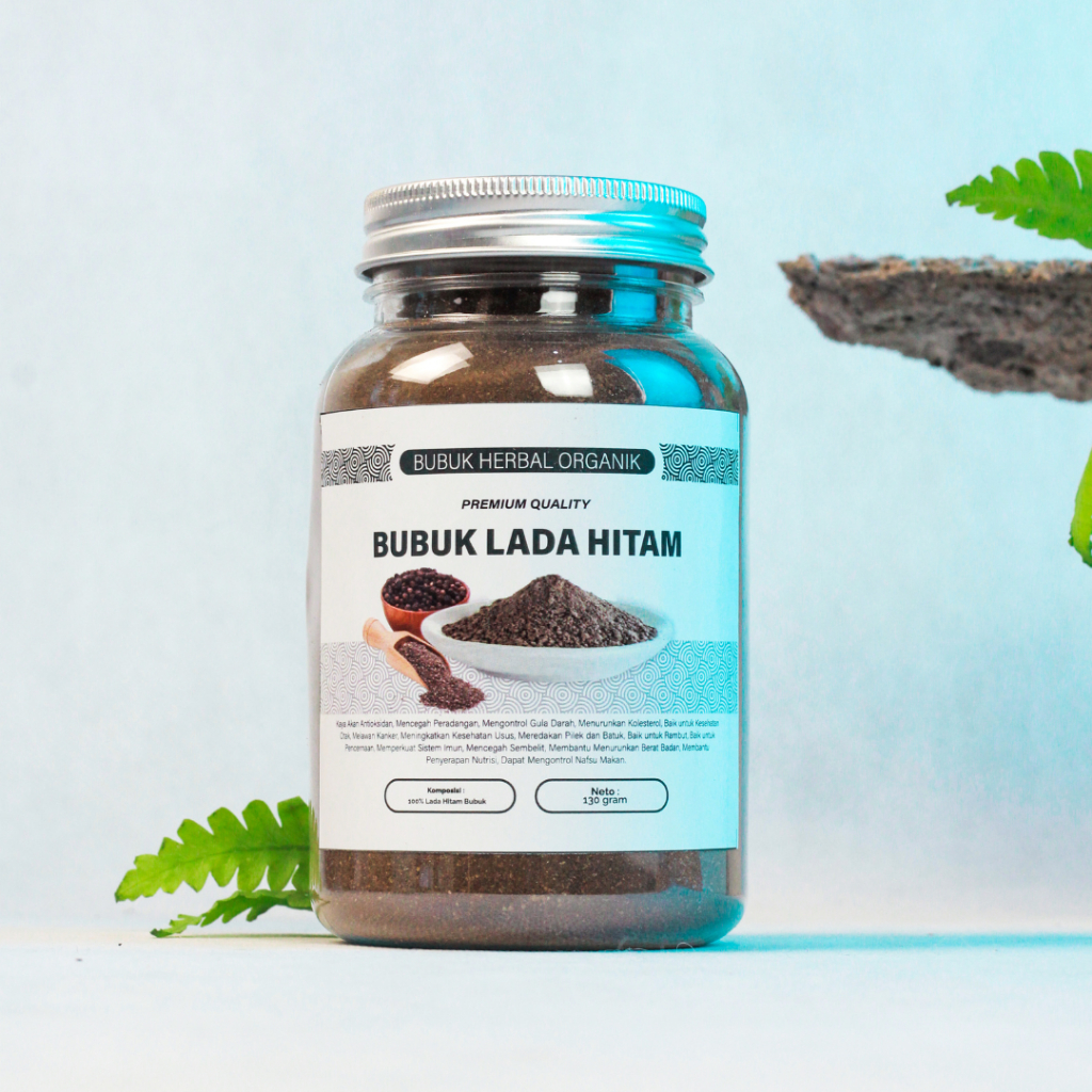 Jual Rempah Lada Hitam Bubuk Merica Hitam Black Paper Organik Bumbu ...