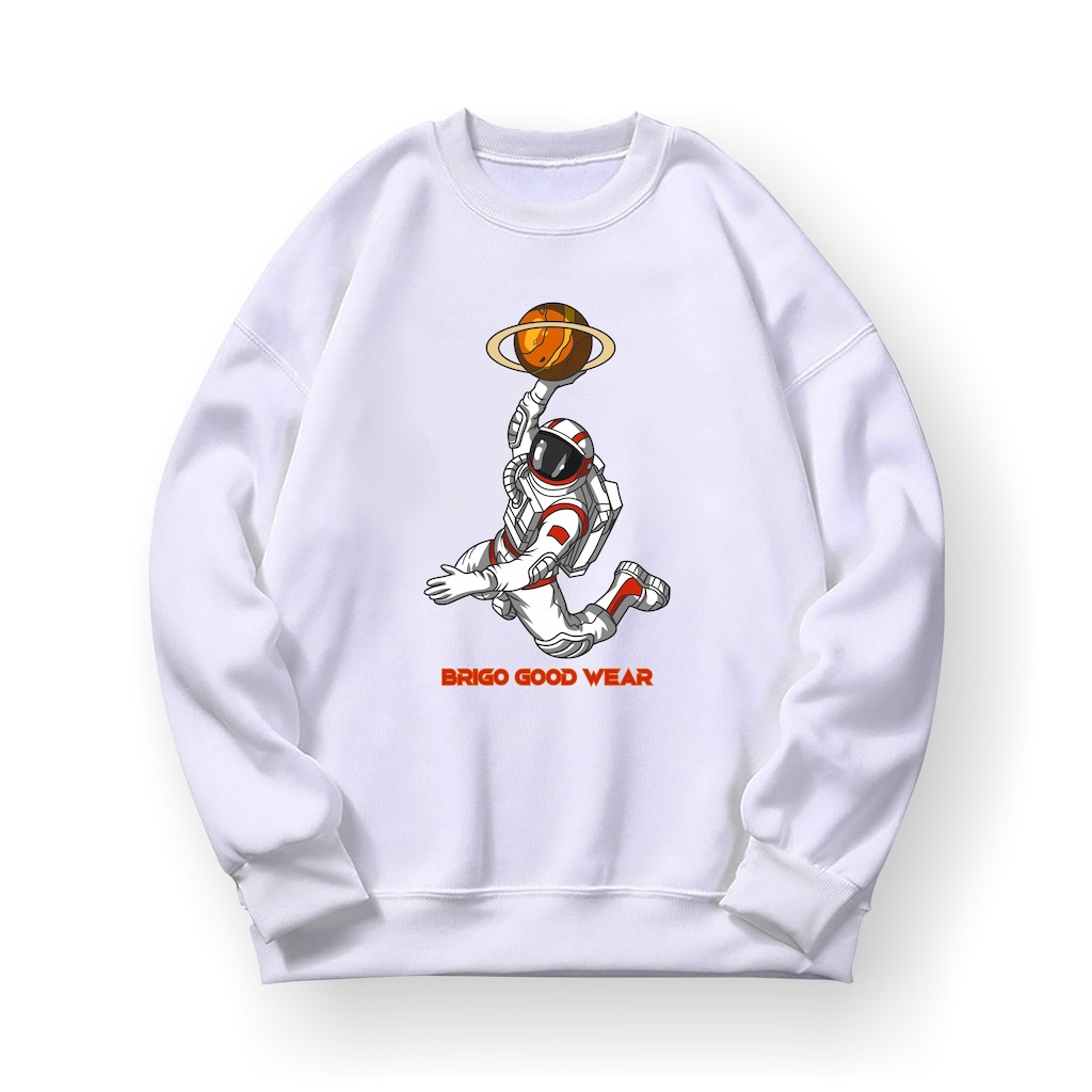 Jual Sweatshirt Basic Astro Dunk II Sweater Crewneck Print DTF II Sz M ...