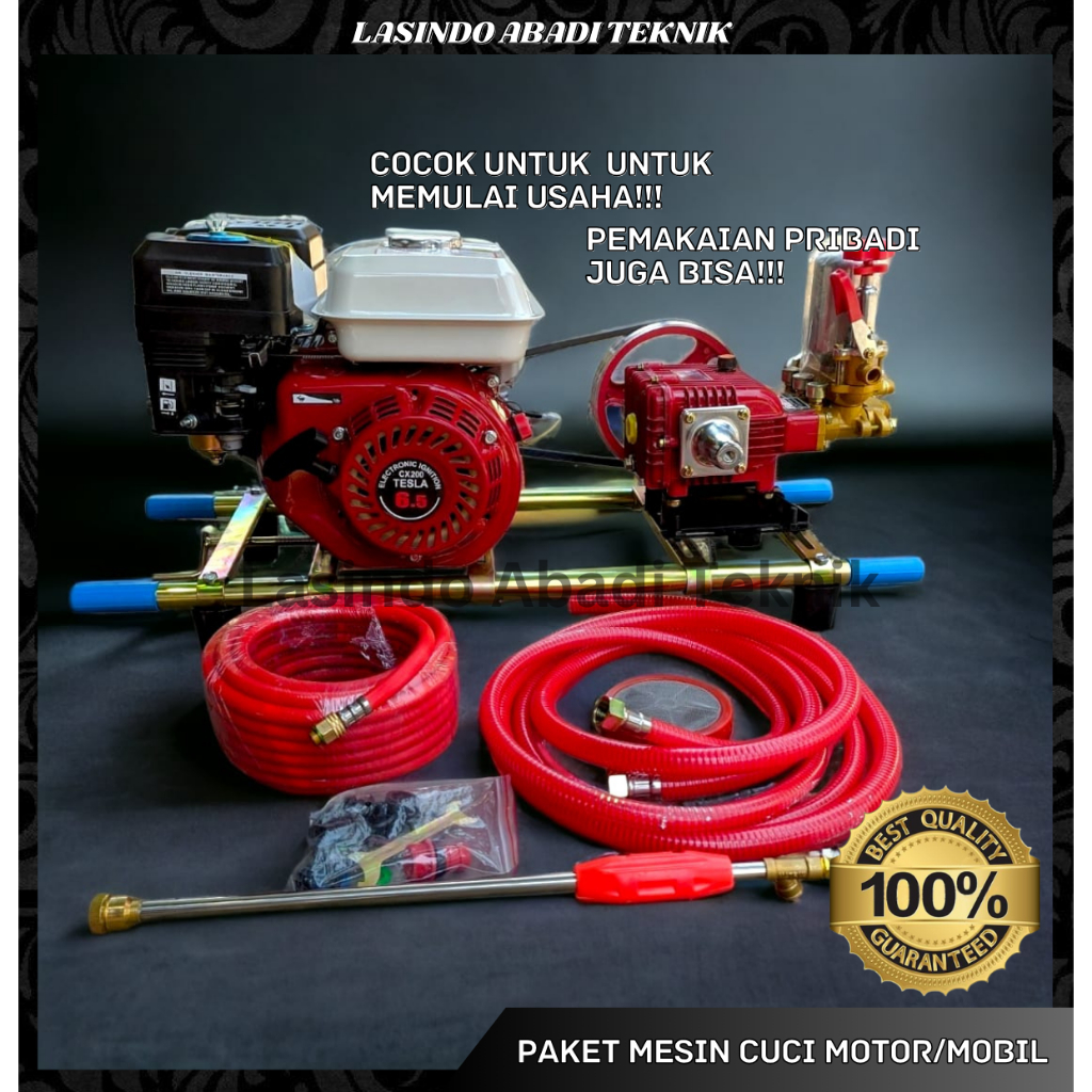 Jual PAKET MESIN CUCI MOTOR/MOBIL SUDAH RAKIT SIAP PAKAI TERBAIK ...