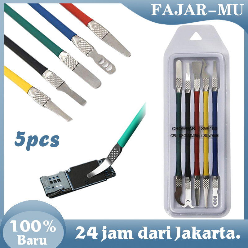 Jual Pisau Congkel Ic 5pcs Cpu Pembersih Lem Alat Buka Lcd Touchscreen ...