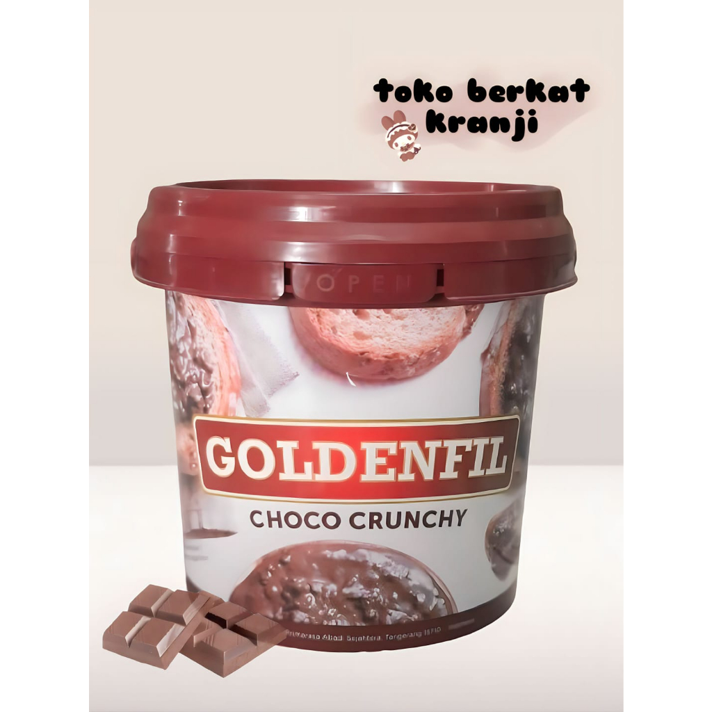 Jual Goldenfil choco crunchy 1kg | Shopee Indonesia