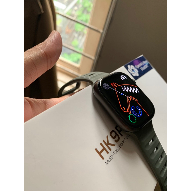Jual Smartwatch Amoled HK 9 Pro Gen 2 AOD BARU Plus Bonus | Shopee ...