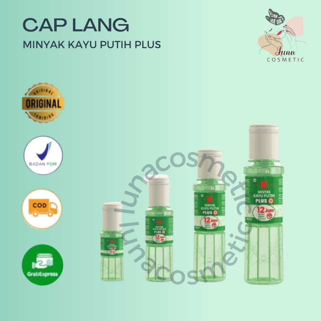 Jual Minyak Kayu Putih Cap Lang CAPLANG PLUS (15ml / 30ml / 60ml / 120ml) | Shopee Indonesia