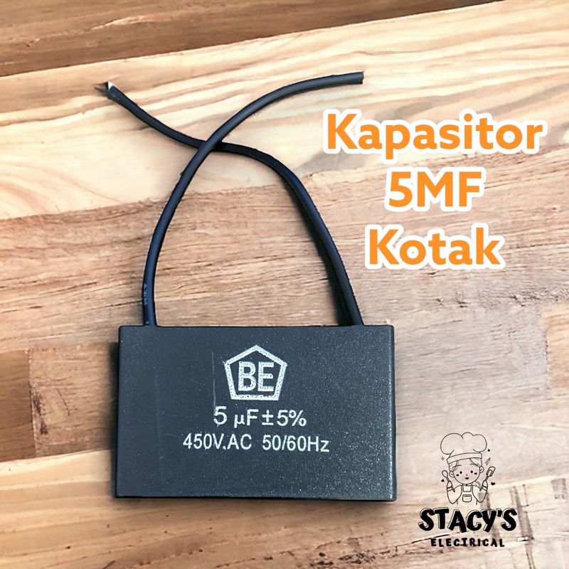 Jual KAPASITOR KIPAS ANGIN KOTAK 1,2mf/1,5mf/2mf/2,5mf/3mf/4mf/5mf ...