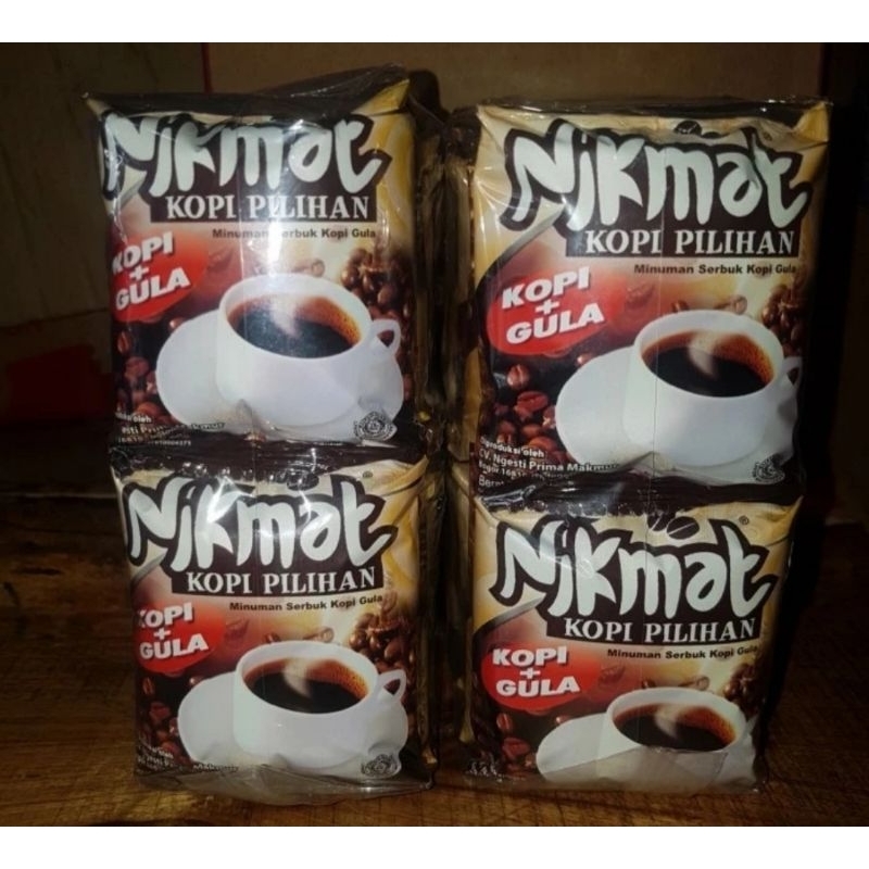 Jual Kopi nikmat kopi + gula 1pak | Shopee Indonesia