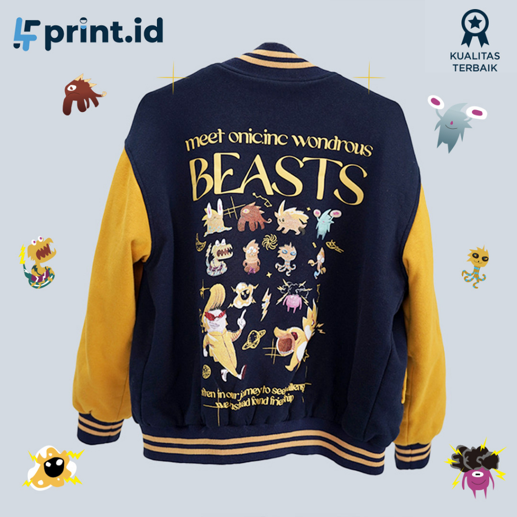 Jual Jaket Varsity Custom Onic Esport 2023 Mpl Season 11 Oversize ...