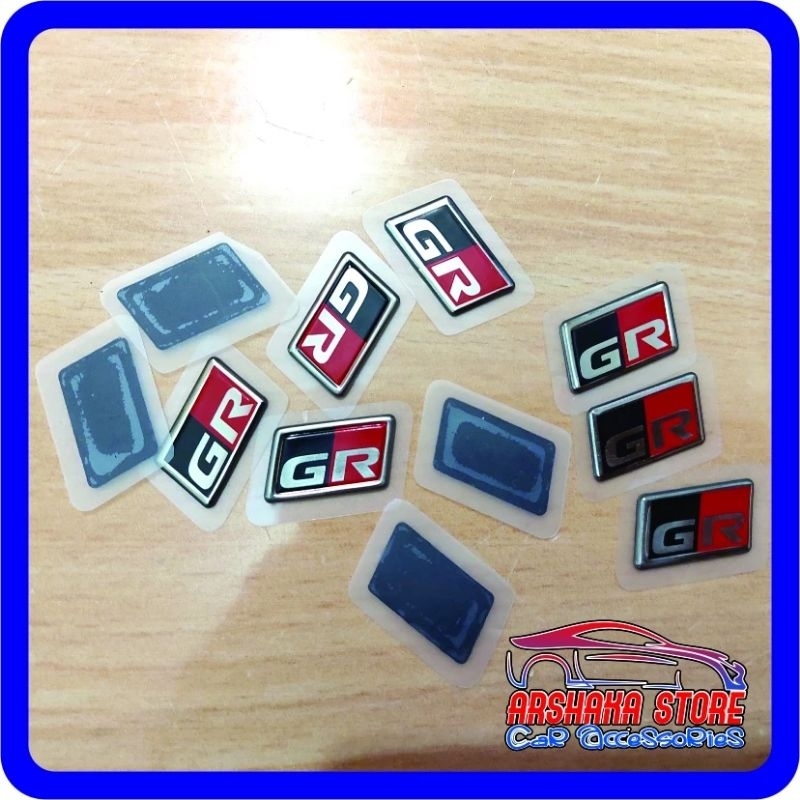 Jual Emblem GR Gazoo Racing Stir Setir Toyota Agya, Avanza, Calya, Vios ...