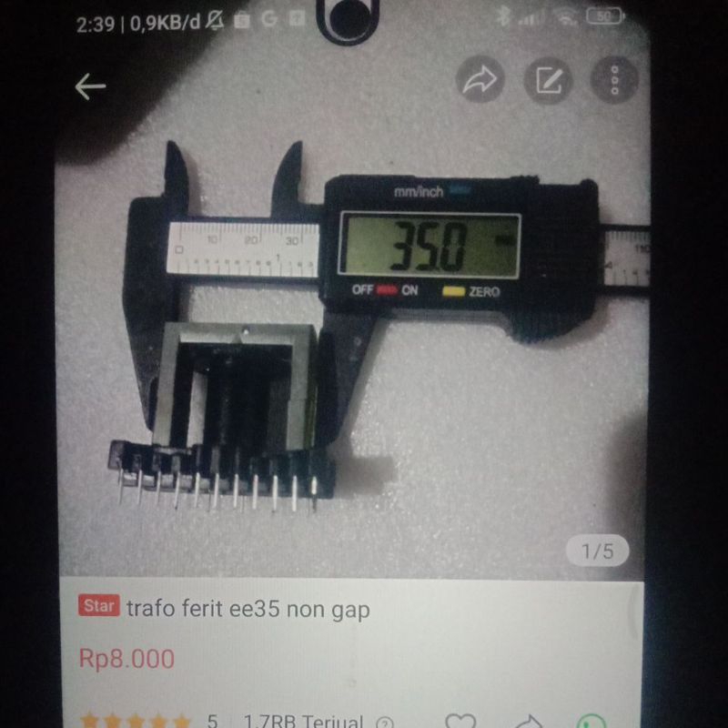 Jual trafo ferit ee35 | Shopee Indonesia