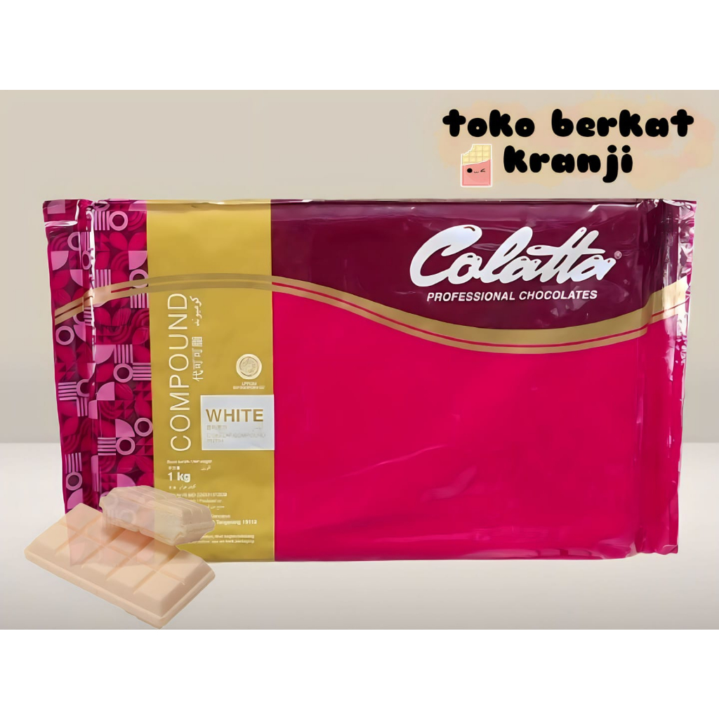 Jual Colatta white compound 1kg (Sebelum dipacking sudah kami cek ...