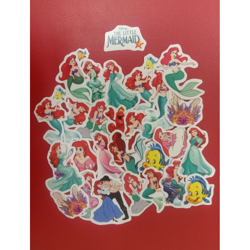 Jual Stiker Princess Ariel Mermaid and friends | Shopee Indonesia