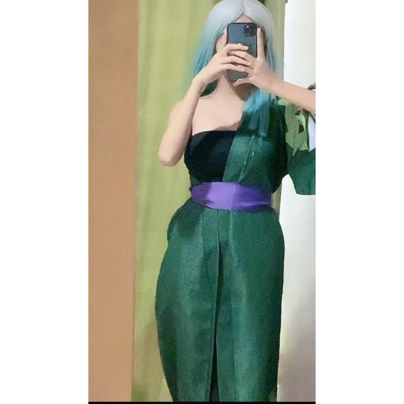 Jual Costume Anime Roronoa Zoro One Piece Female Version Fullset Tags Kostum Fem Ver Zoro
