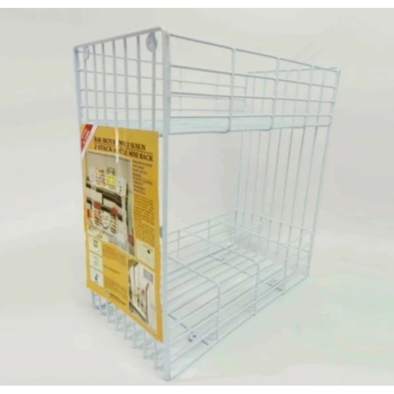 Jual Rak Botol Gelas Mini 2 Susun B 30 ME Modelline Rak Laci Kitchen ...