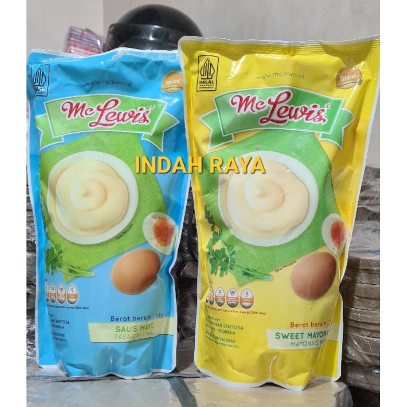 Jual MAYONNAISE MCLEWIS varian RASA 1kg | Shopee Indonesia