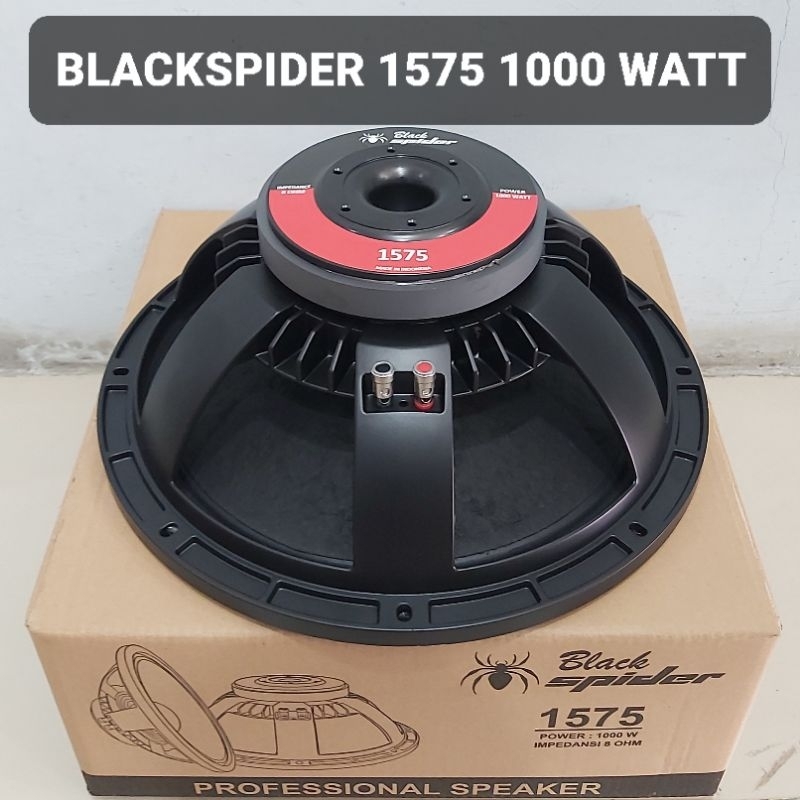 Jual BLACK SPIDER Speaker 15 Inci 1575 Original 1000 Watt | Shopee ...