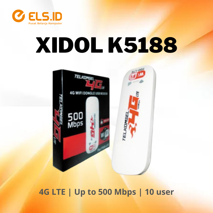 Jual Modem Wifi 4G LTE up to 500Mbps Xidol K5188 Lite | Shopee Indonesia