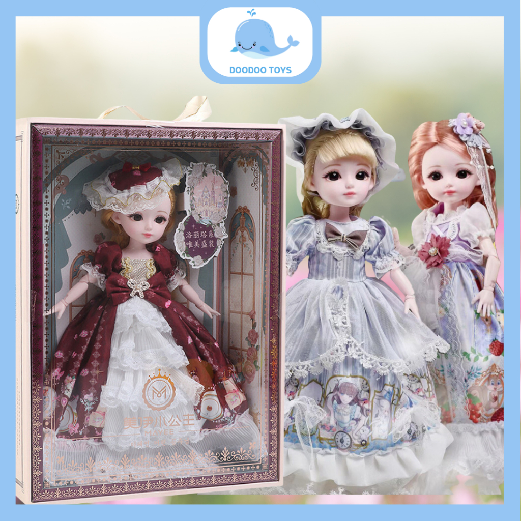 Jual Boneka Lolita Dress Mewah 30cm - Boneka 3D Seri Dress Lolita ...