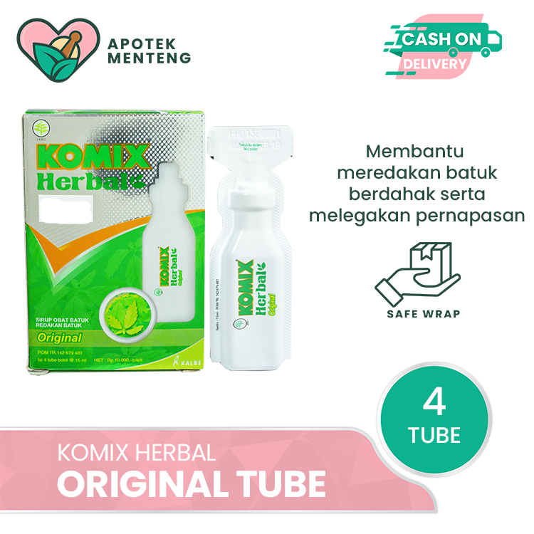 Jual Komix Herbal Original Tube | Shopee Indonesia