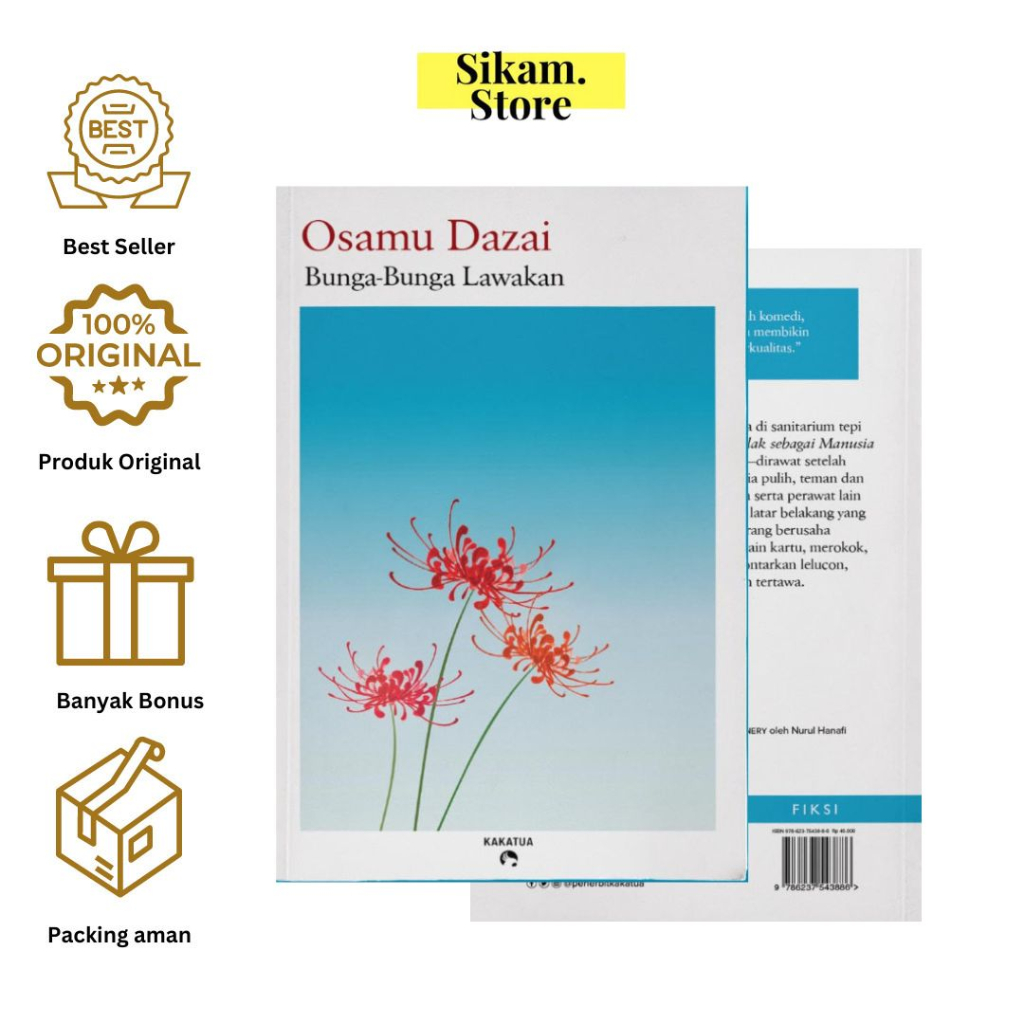 Jual Osamu Dazai - Bunga-Bunga Lawakan (The Flowers of Buffoonery ...