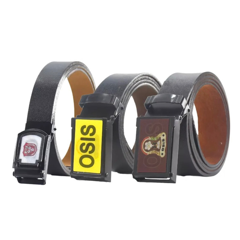 Jual gesper ikat pinggang anak sekolah SD SMP SMA ( kulit sintetis ...