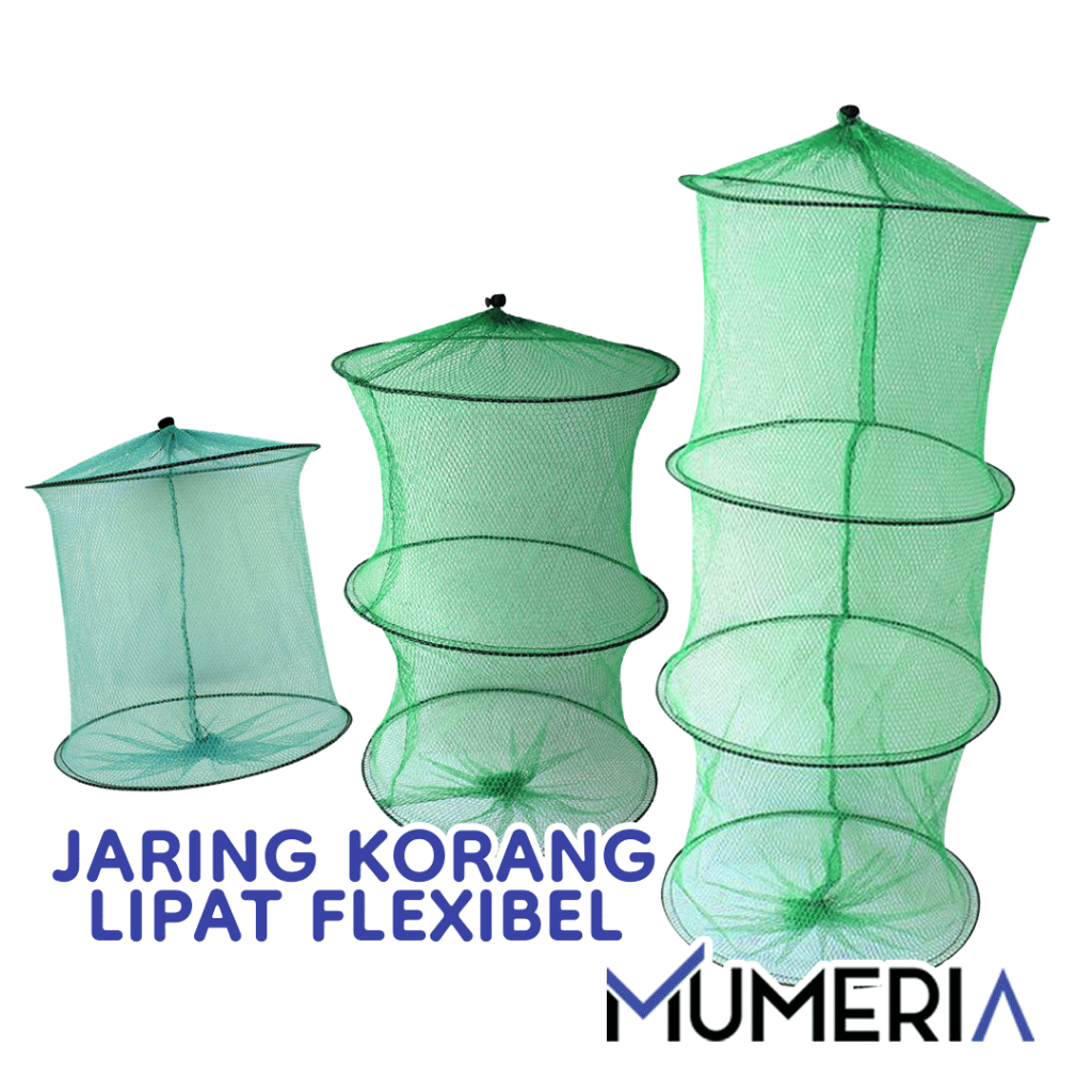 Jual Jaring Korang Keramba Koja Wadah Tempat Tampung Bulat Lipat ...