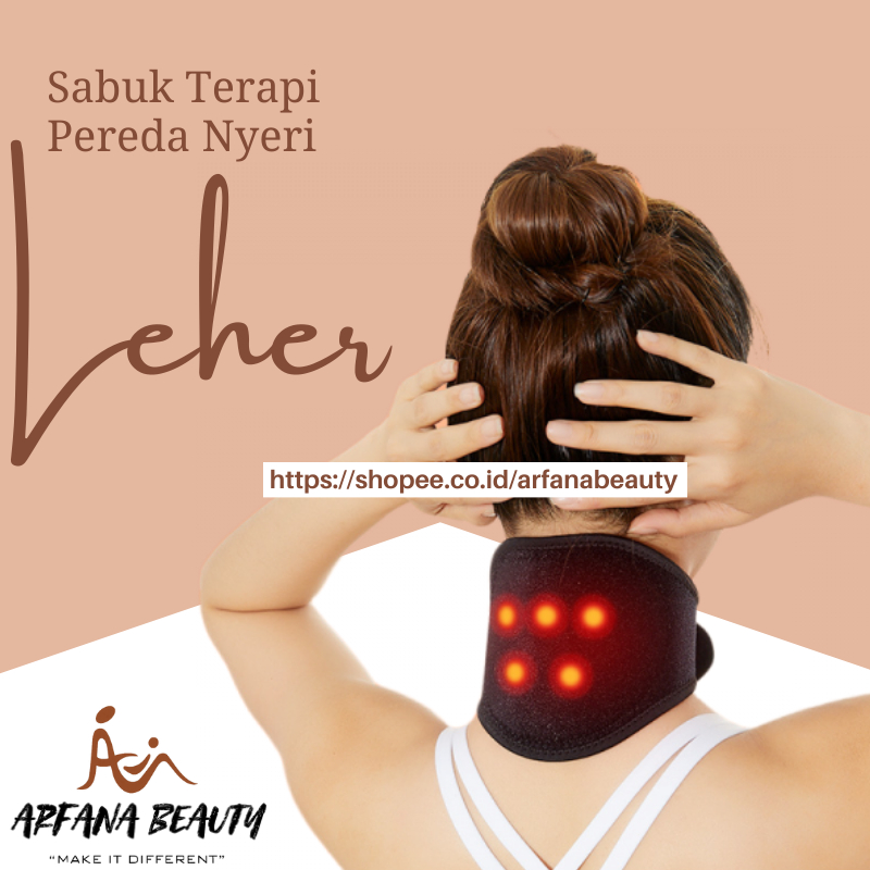 Jual Alat Terapi Leher Neck Magnetic Tcare Tourmaline Pemijat Leher ...