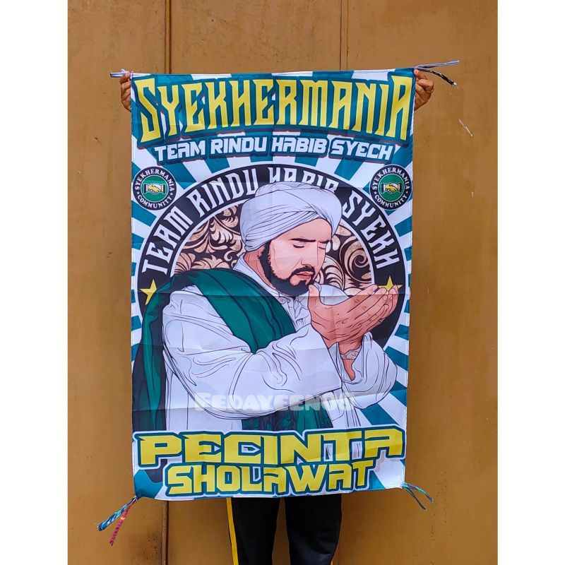 Jual BENDERA SYEKHERMANIA UK.120x80 (full printing,free stiker ...