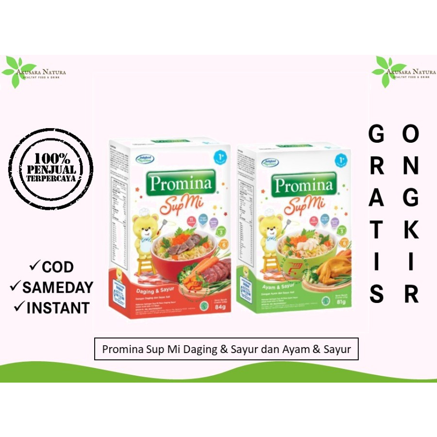 Jual PROMINA Sup Mi / Promina sup mie Ayam Sayur / Promina sup mie ...