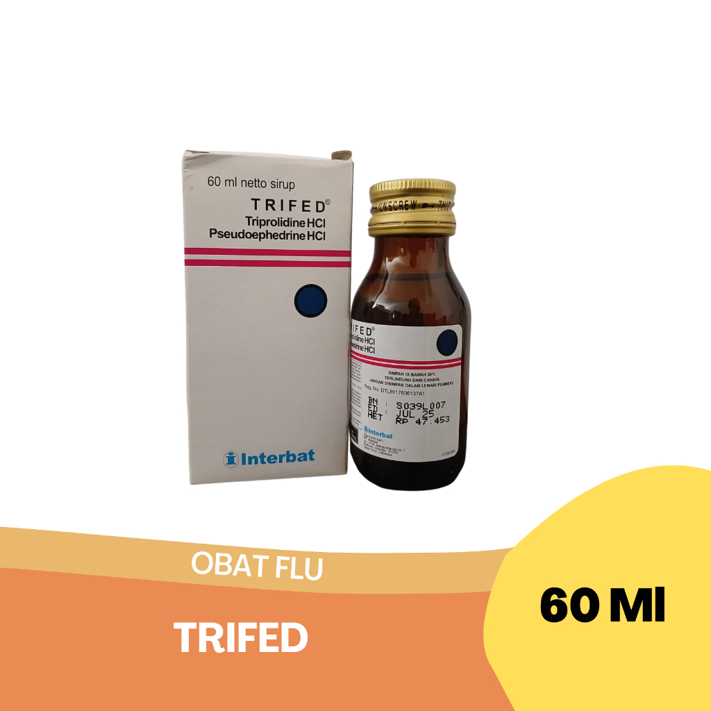 Jual Trifed 60ml | Shopee Indonesia