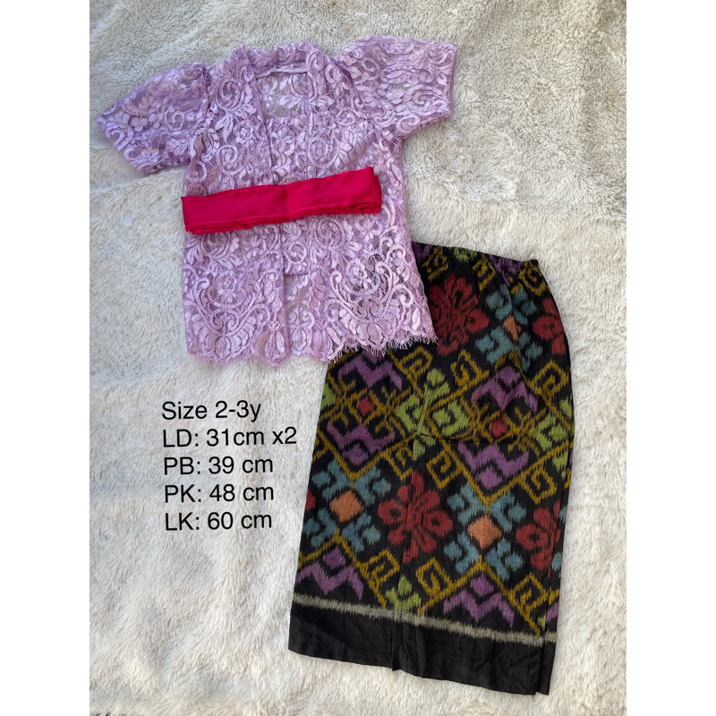 Jual Busana adat bali anak 2 (Divya kebaya bali) | Shopee Indonesia