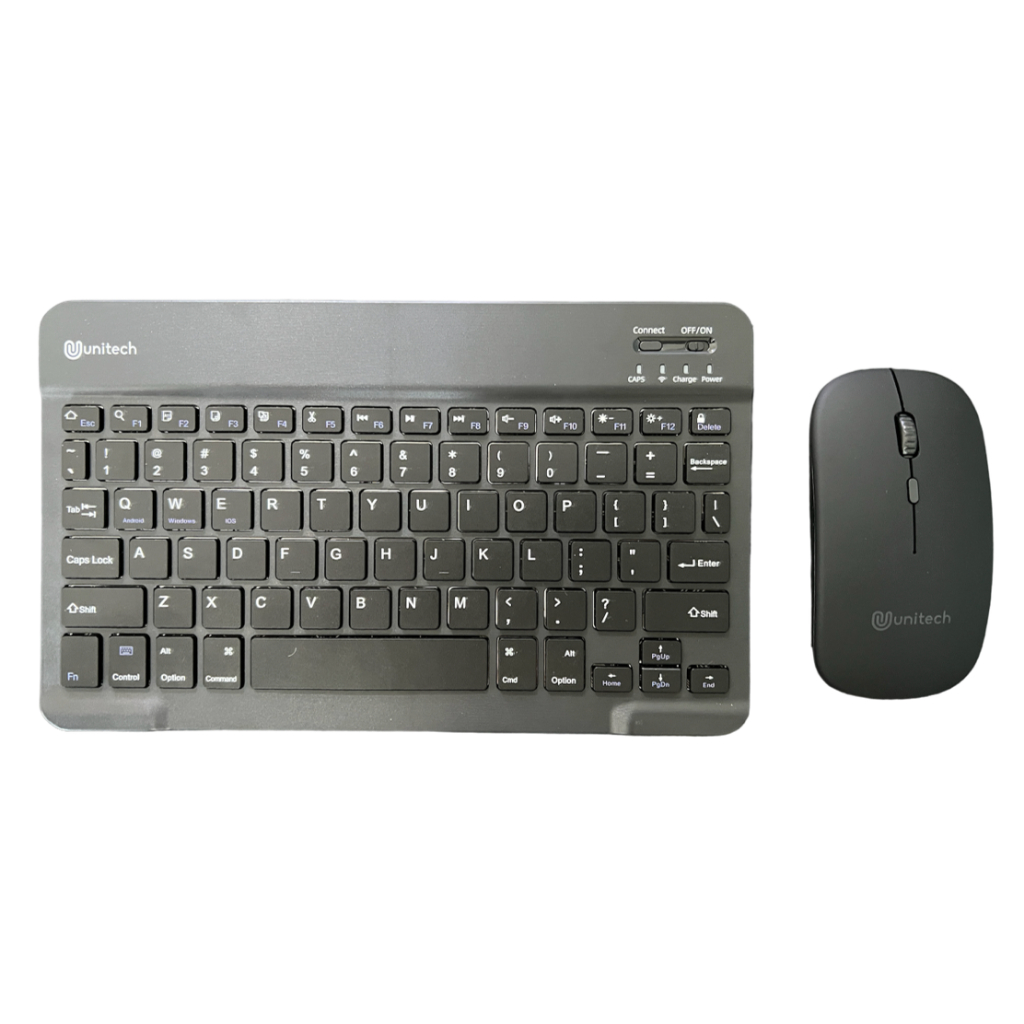 Jual Unitech Bluetooth Keyboard Mouse Kit Wireless Slim Combo ...