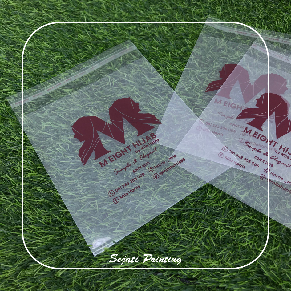 Jual Plastik Sablon Custom Snack Opp Roti Murah Free Desain Ukuran ...