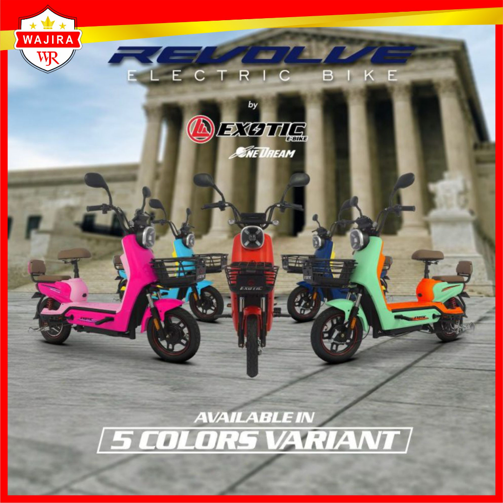 Jual Sepeda Listrik EXOTIC REVOLVE Electric Bike NEW DISTRIBUTOR RESMI ...