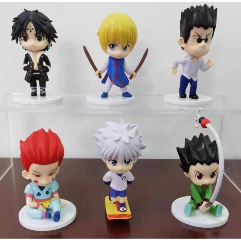 Jual HUNTER X HUNTER CHIBI CHROLLO 6 PCS FIGURE 88968 | Shopee Indonesia