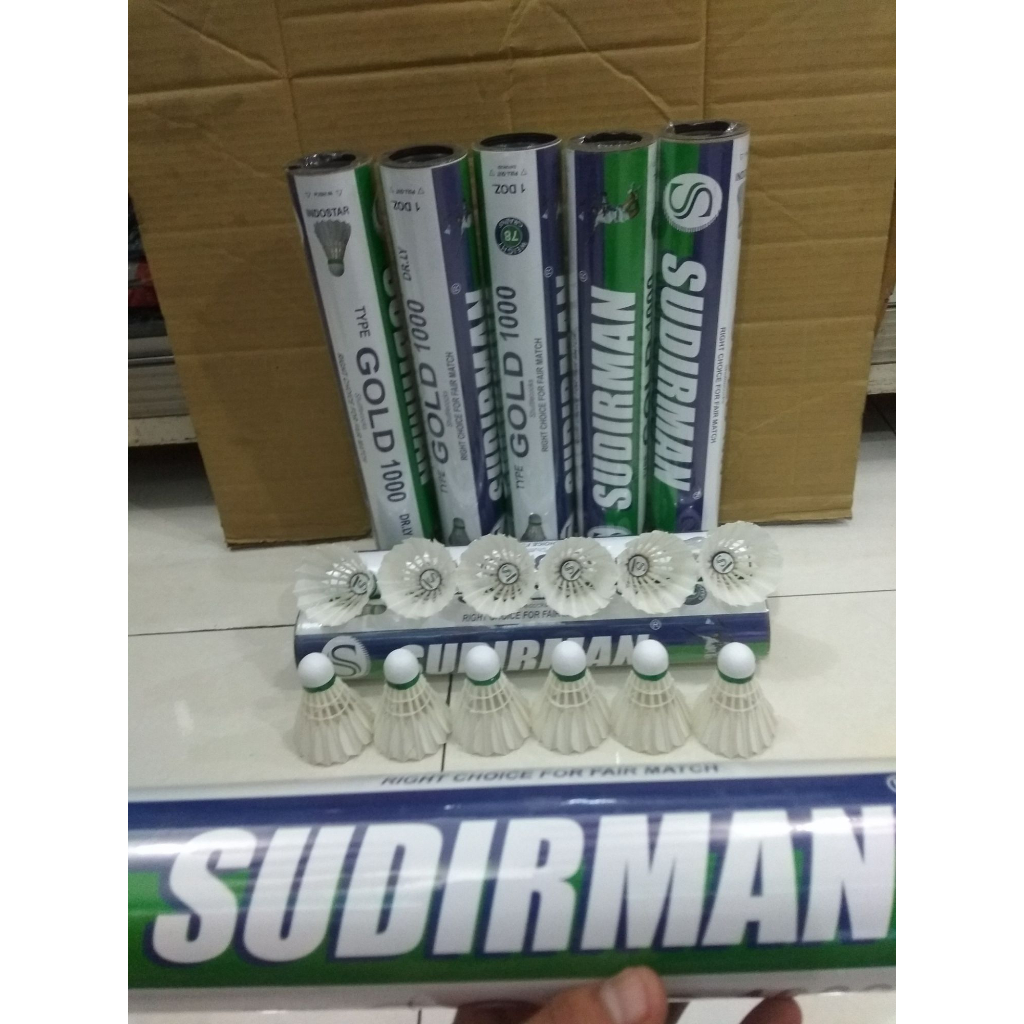 Jual shuttlecock sudirman gold premium | Shopee Indonesia