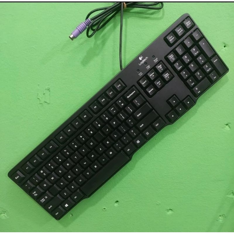 Jual KEYBOARD-LOGITECH-K100-PS2 | Shopee Indonesia