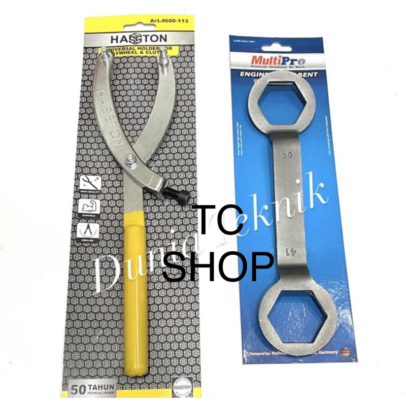 Jual Kunci CVT Paket 2 pcs Treker Tahanan HASSTON Kunci Kopling 39 - 41 Set | Shopee Indonesia