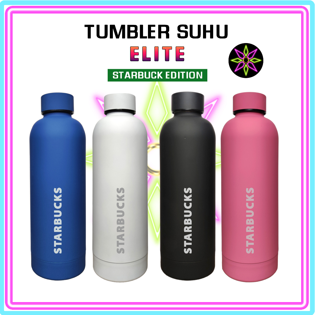 Jual Hikari Print TUMBLER ELITE STARBUCK NON ORI TUMBLER LULU STAINLESS 304 500ML WARNA ...