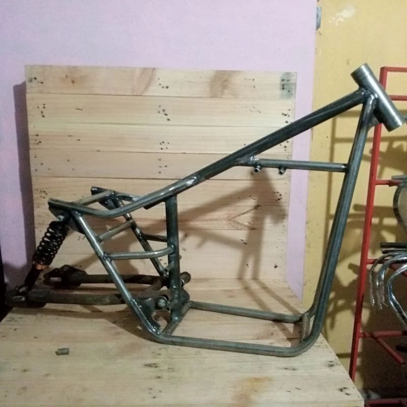 Jual frame Softail for engine Sr 400 xs 650 moge | Shopee Indonesia